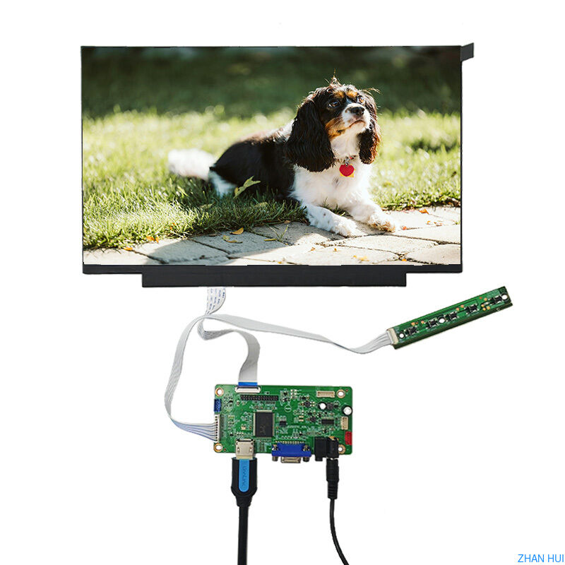 Custom 14 Inch Industrial Grade HD TFT LCD Display 1920x1080 BOE IPS ...